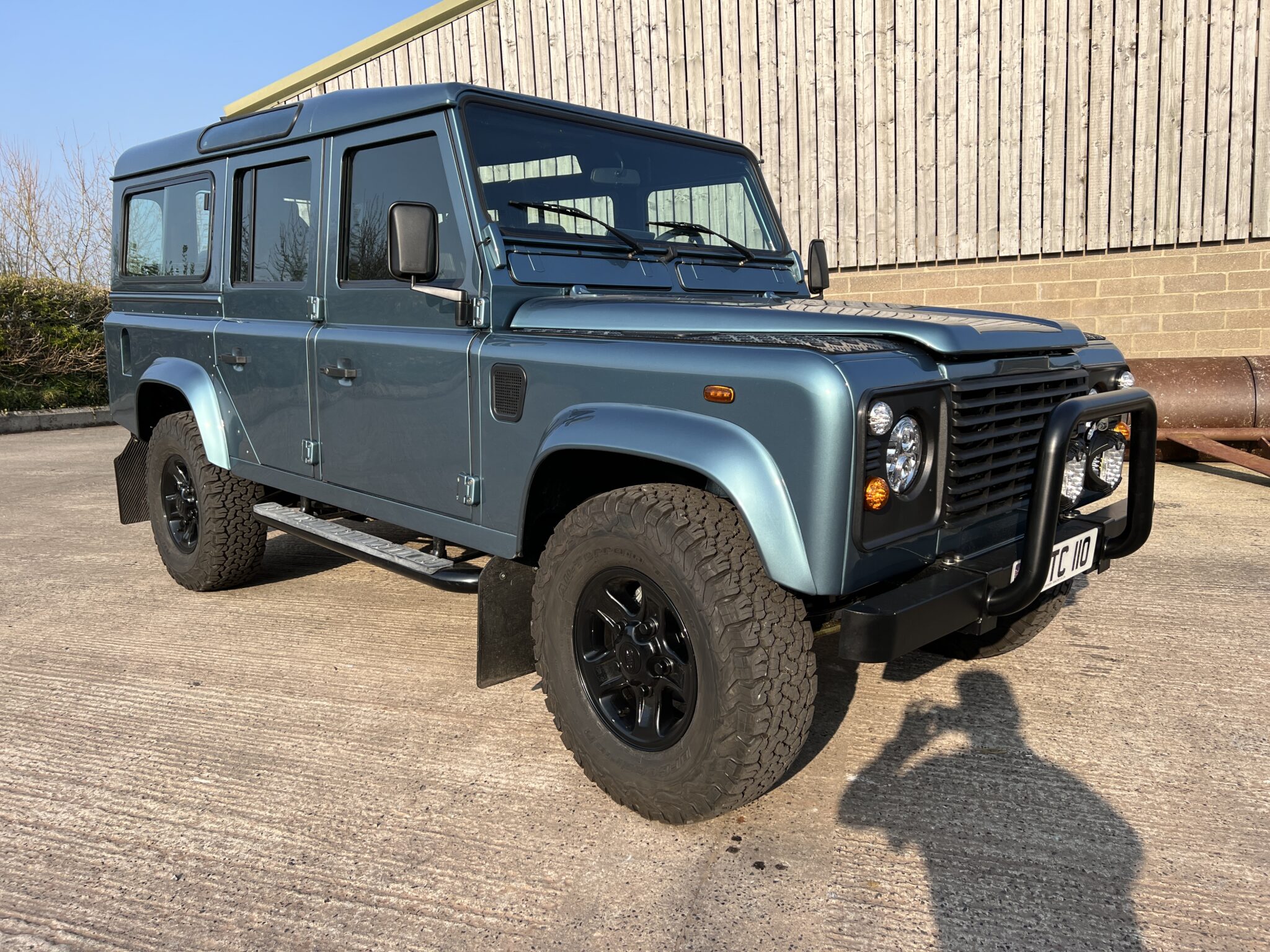 Land Rover Defender 110 CSW Buckingham Blue for Sale | TATC