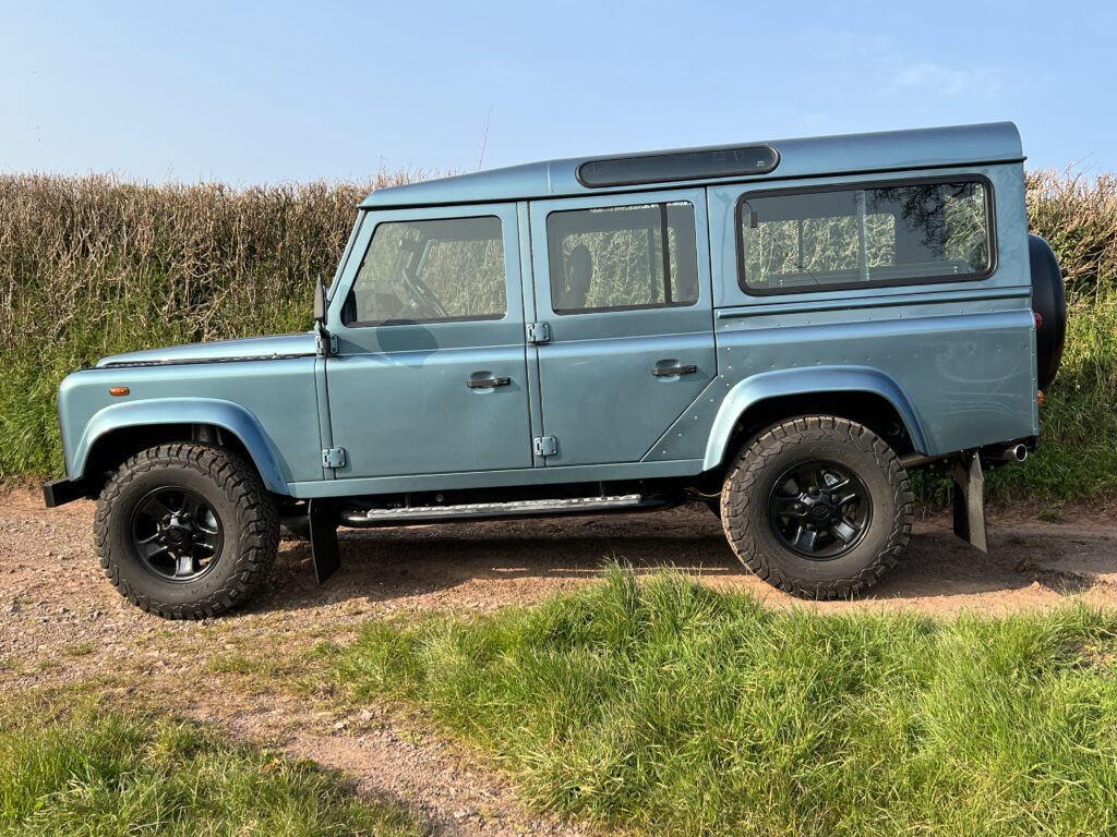 Land Rover Defender 110 CSW Buckingham Blue for Sale | TATC