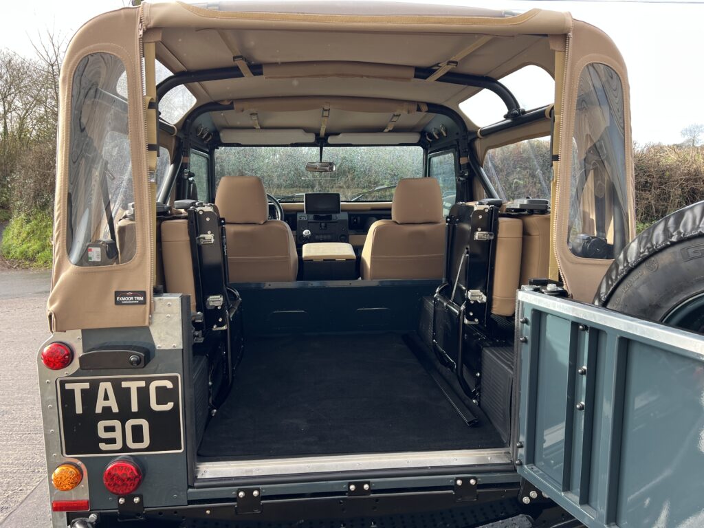 Land Rover Defender 90 - RAF Blue | TATC