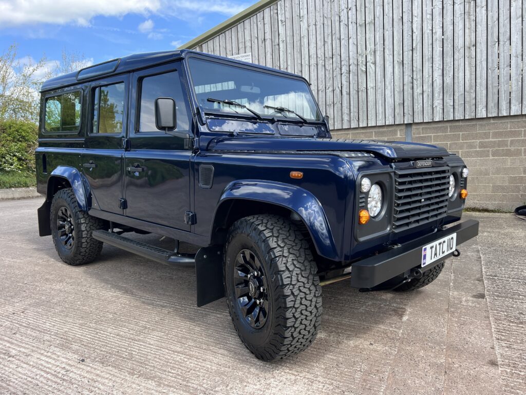 Defender 110 Oslo Blue For Sale | Classic Land Rover 4x4