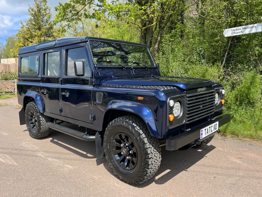 Land Rover Defender 110 Oslo Blue for Sale | TATC
