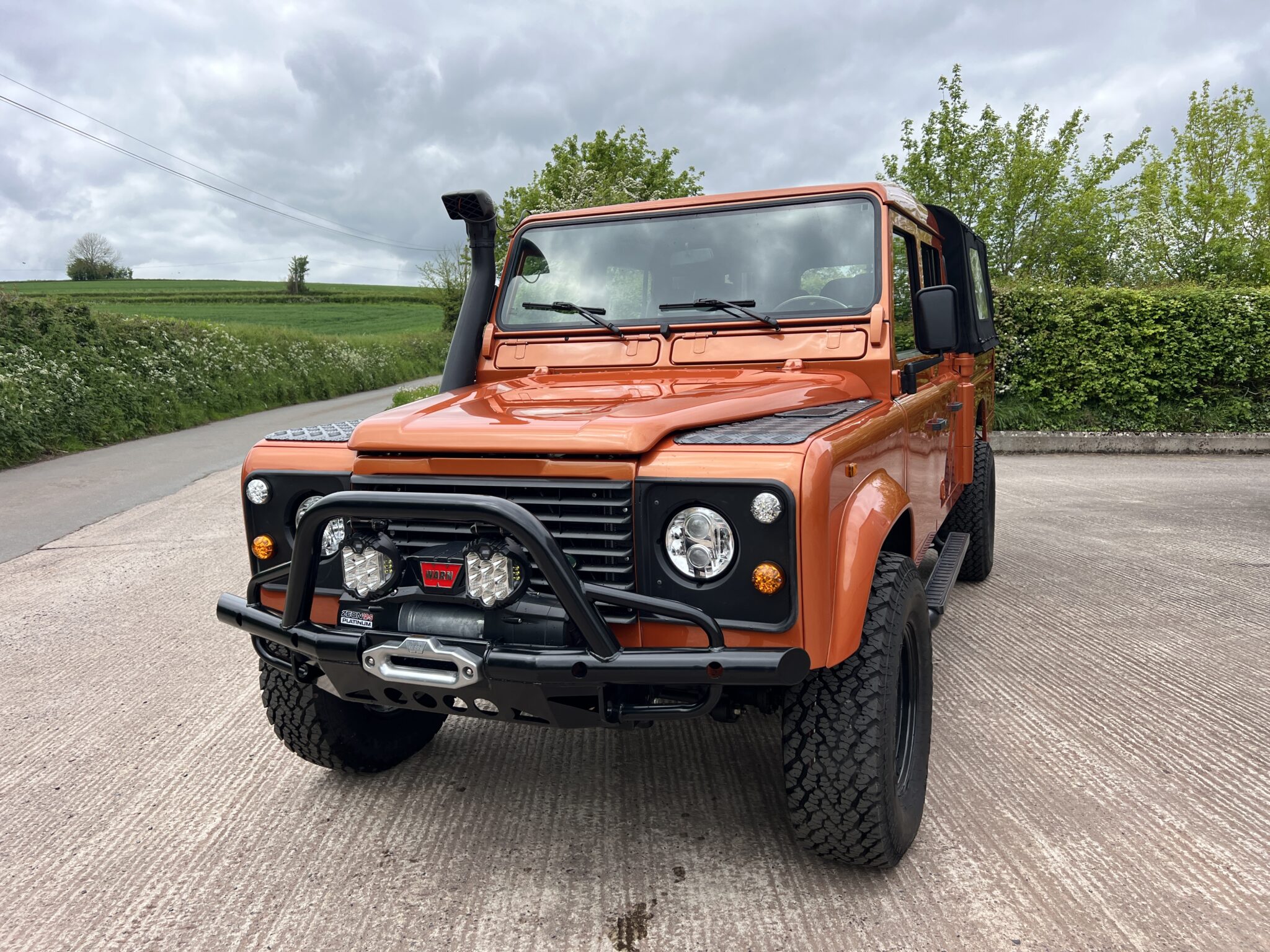LAND ROVER DEFENDER 130 - Burnt Orange | TATC