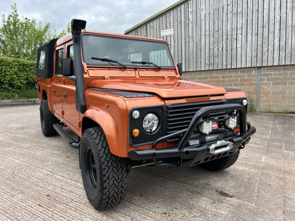 LAND ROVER DEFENDER 130 - Burnt Orange | TATC