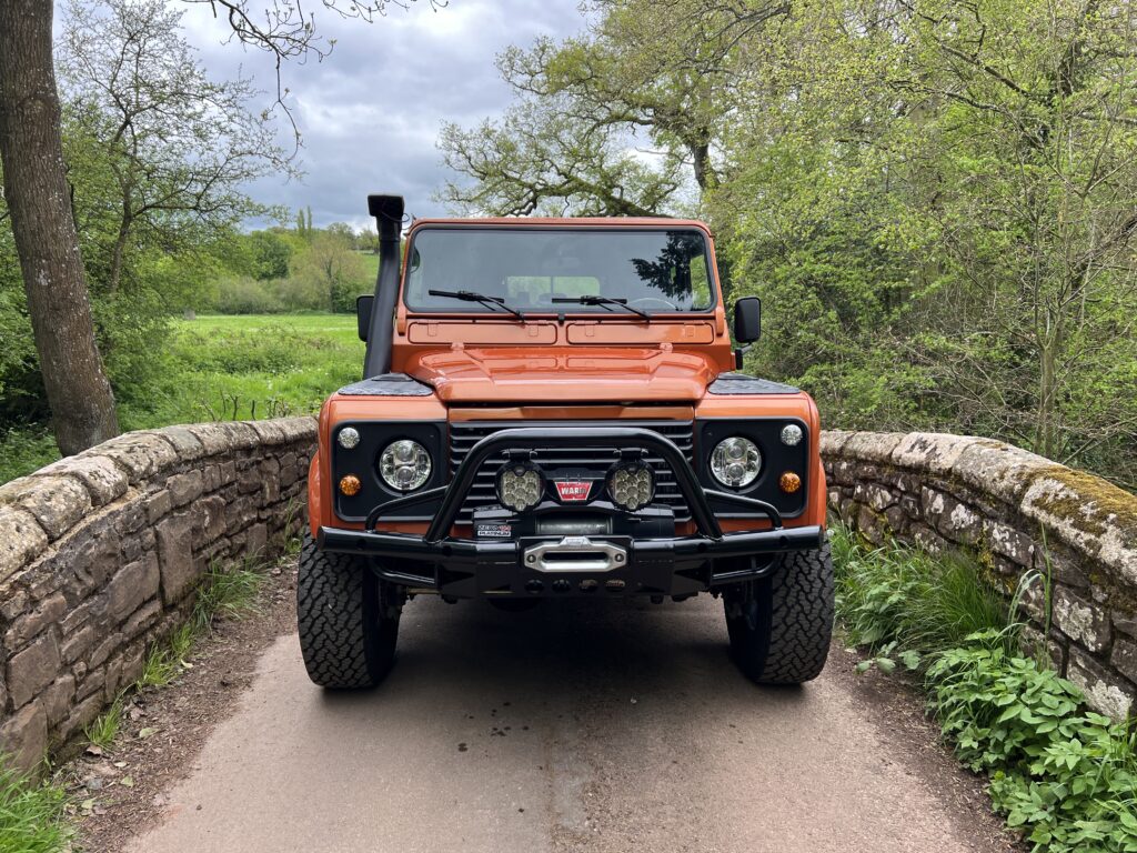 LAND ROVER DEFENDER 130 - Burnt Orange | TATC