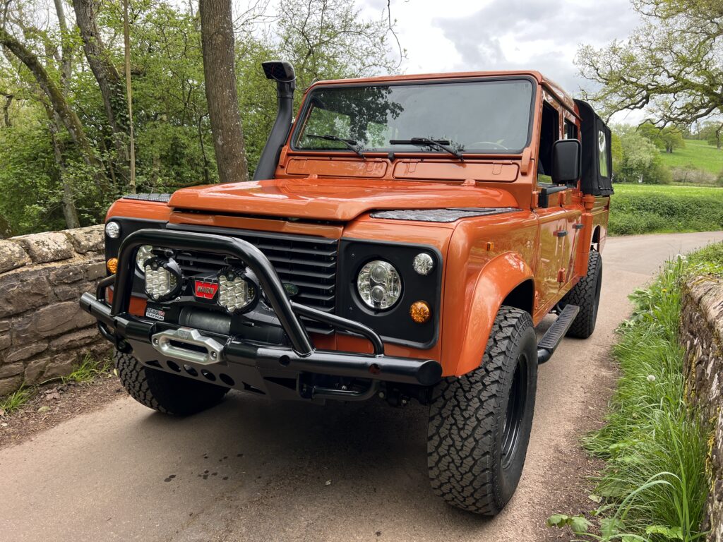 LAND ROVER DEFENDER 130 - Burnt Orange | TATC