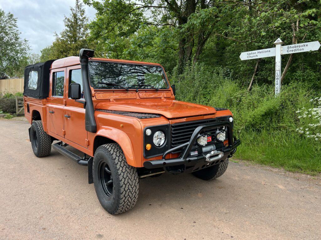 LAND ROVER DEFENDER 130 - Burnt Orange | TATC