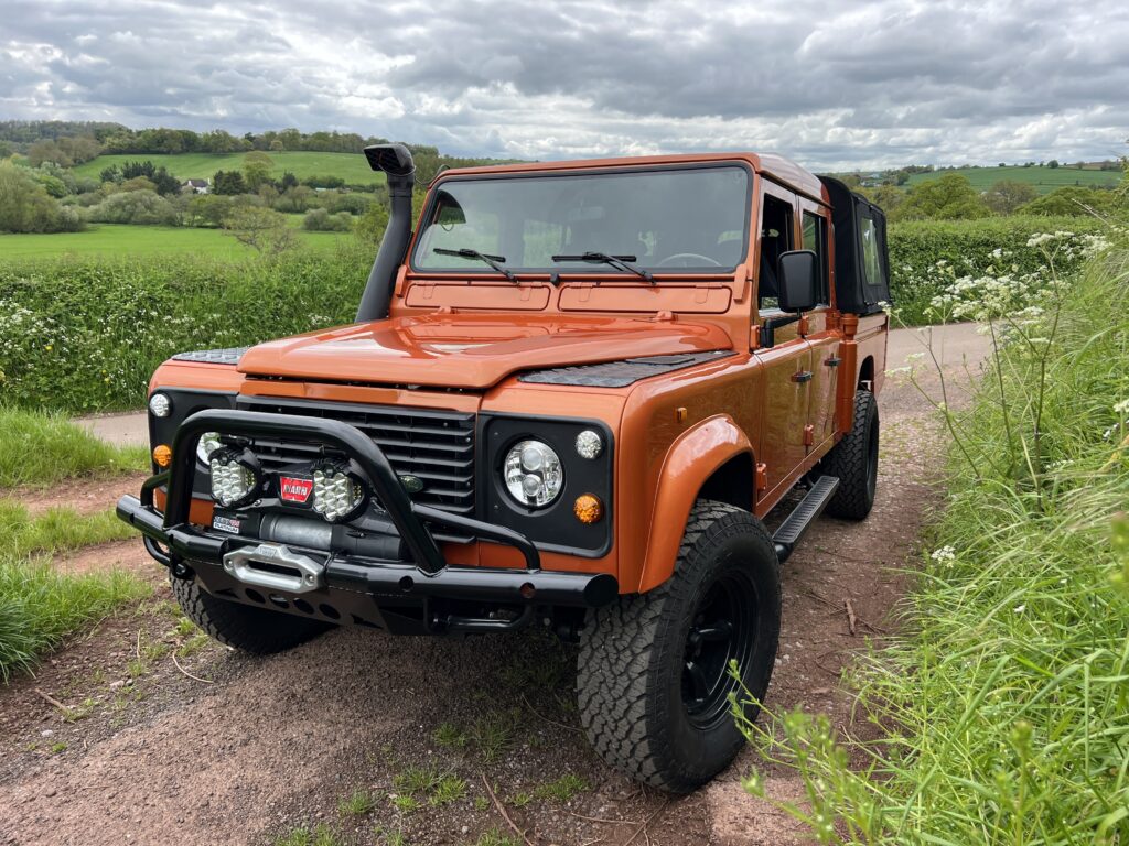 LAND ROVER DEFENDER 130 - Burnt Orange | TATC