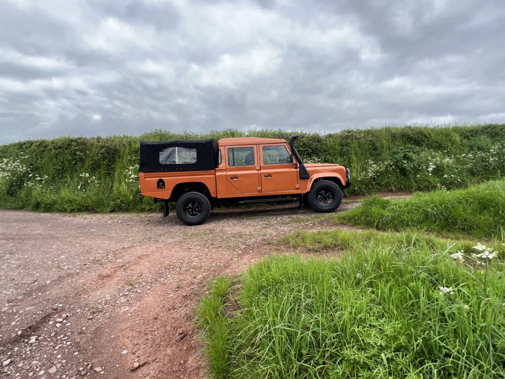 LAND ROVER DEFENDER 130 - Burnt Orange | TATC