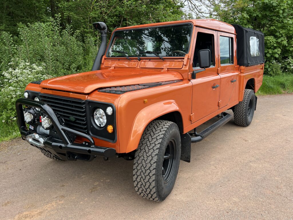 LAND ROVER DEFENDER 130 - Burnt Orange | TATC