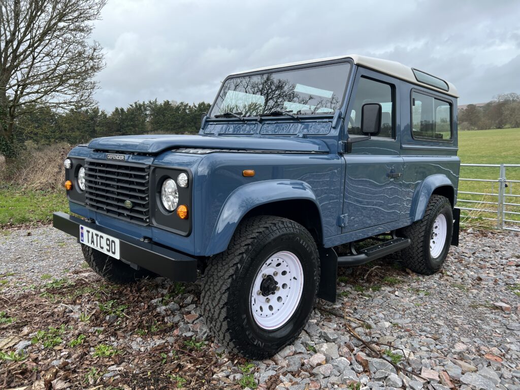 Defender 90 Arles Blue | Classic Land Rover 4x4 For Sale