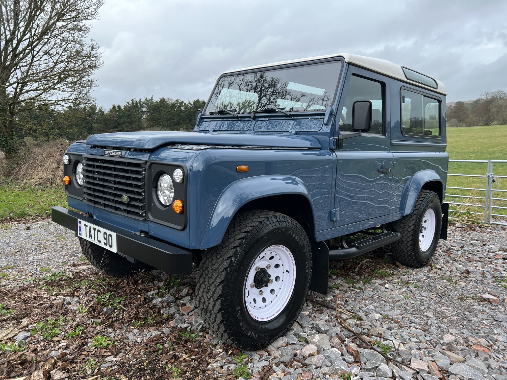 Defender 90 Arles Blue | Classic Land Rover 4x4 For Sale