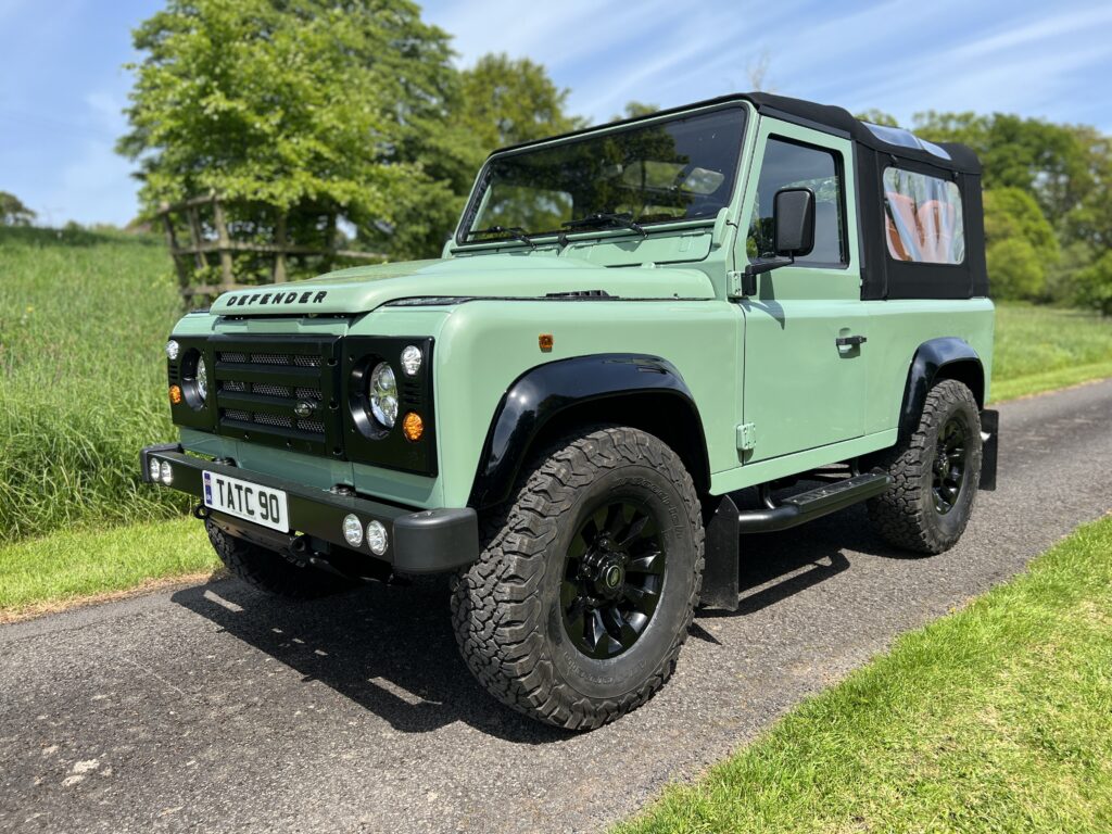 Land Rover Defender 90 Grassmere Green by TATC