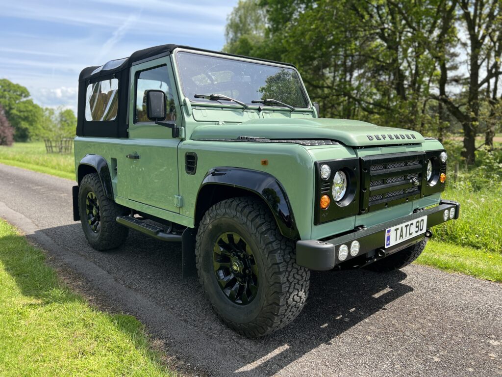 Land Rover Defender 90 Grassmere Green by TATC