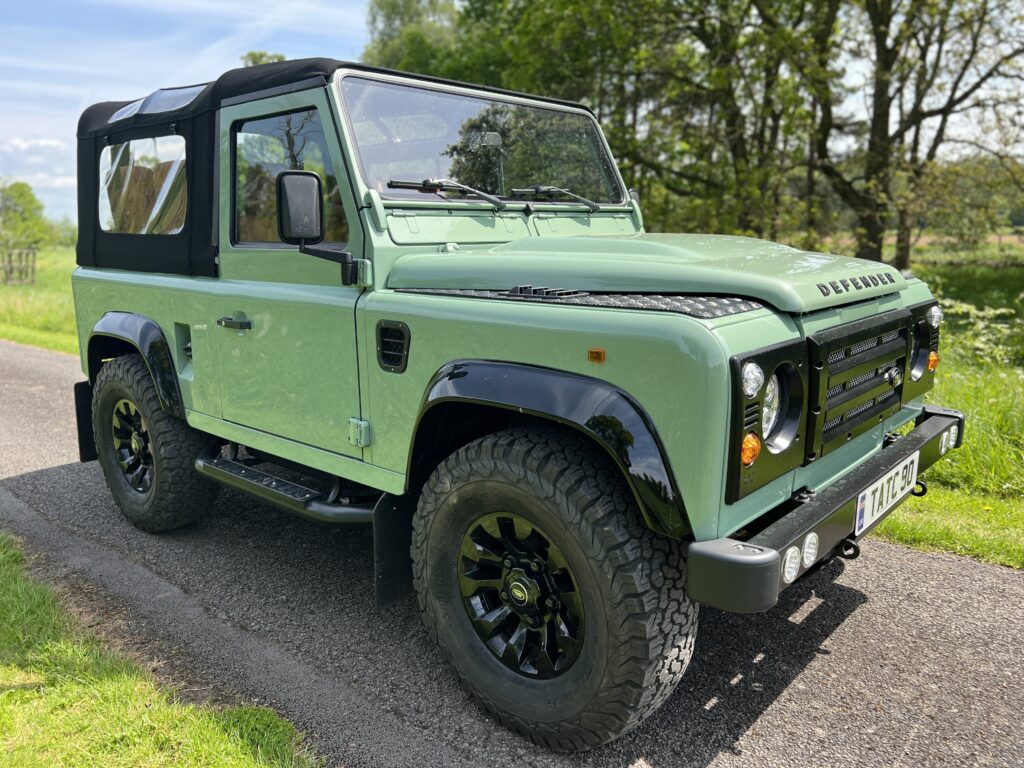 Land Rover Defender 90 Grassmere Green by TATC