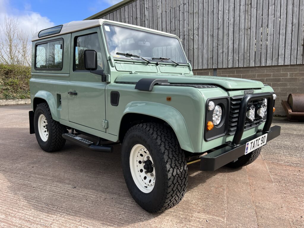 Land Rover Defender 90 Grassmere Green for Sale | TATC