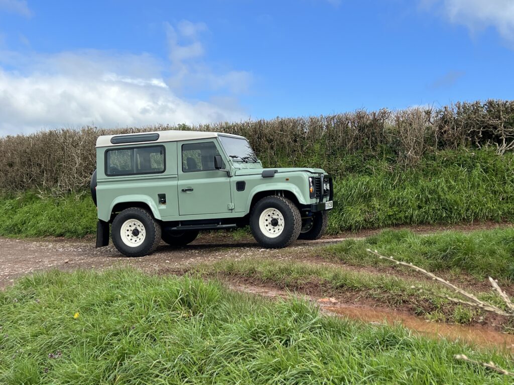 Land Rover Defender 90 Grassmere Green for Sale | TATC