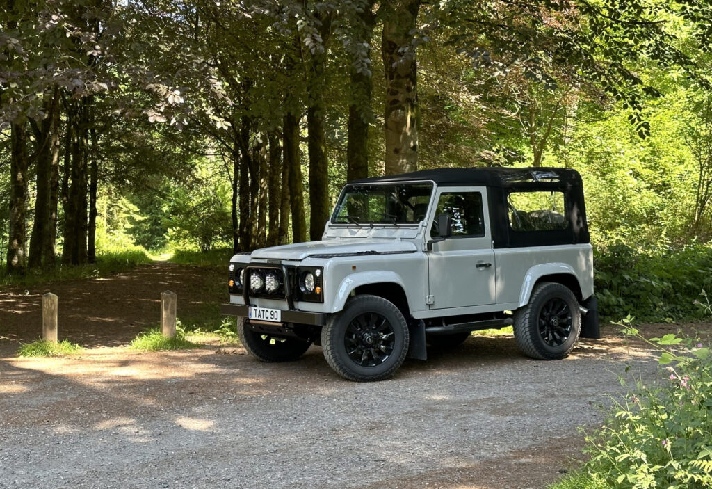 Land Rover Defender 90 Porsche Grey | Classic 4x4 For Sale