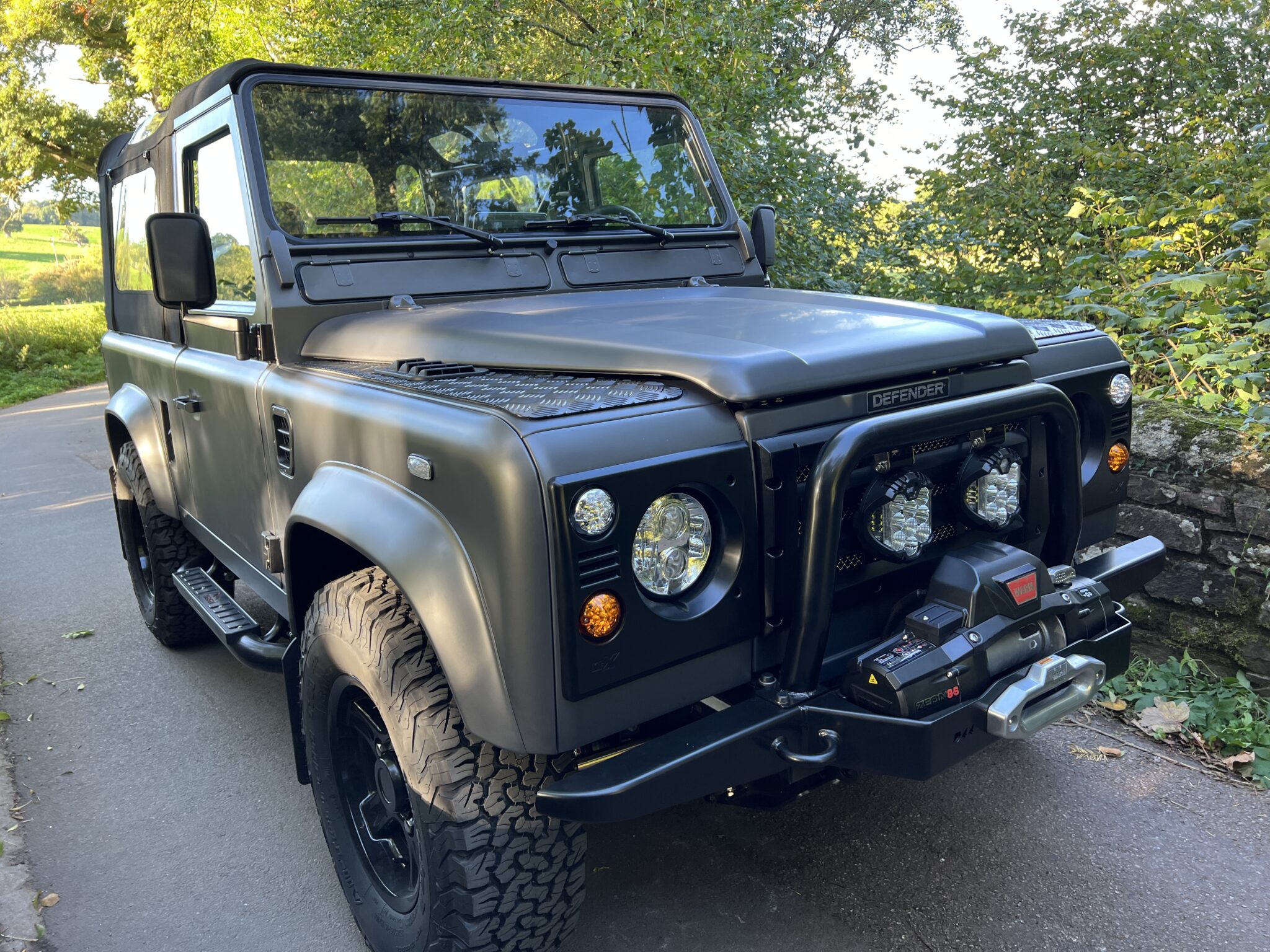 Embrace the Open Road: The Land Rover Defender 90 Soft Top Experience ...