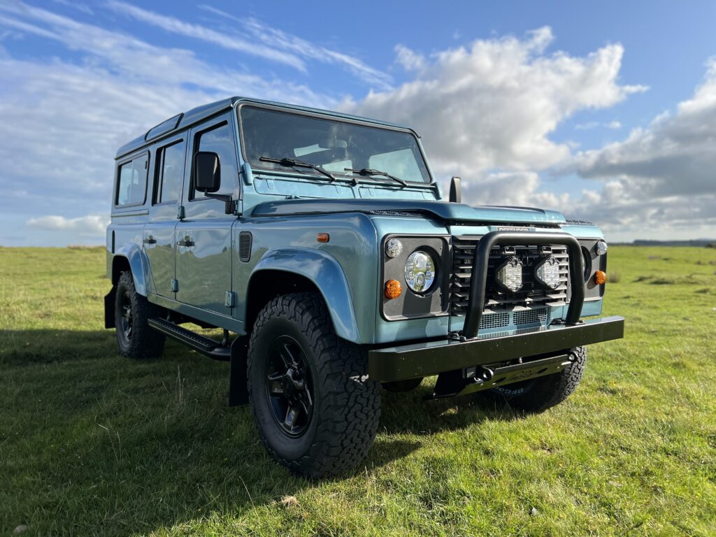 Defender 110 Aegean Blue | Classic Land Rover 4x4 For Sale