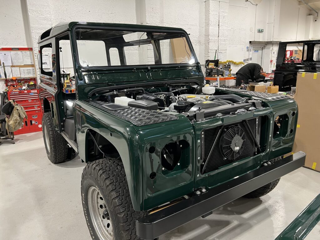 Behind the Scenes; The Art and Craftsmanship of Restoring a Land Rover ...
