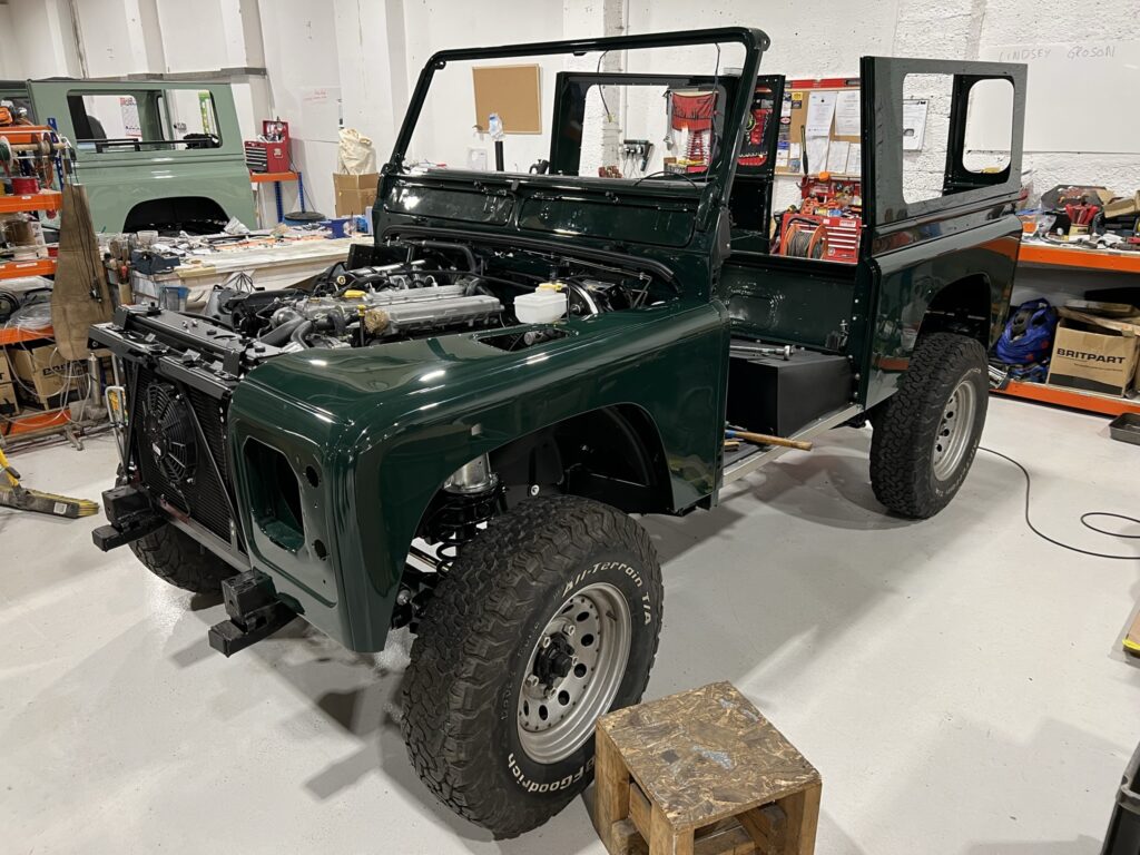 Behind the Scenes; The Art and Craftsmanship of Restoring a Land Rover ...