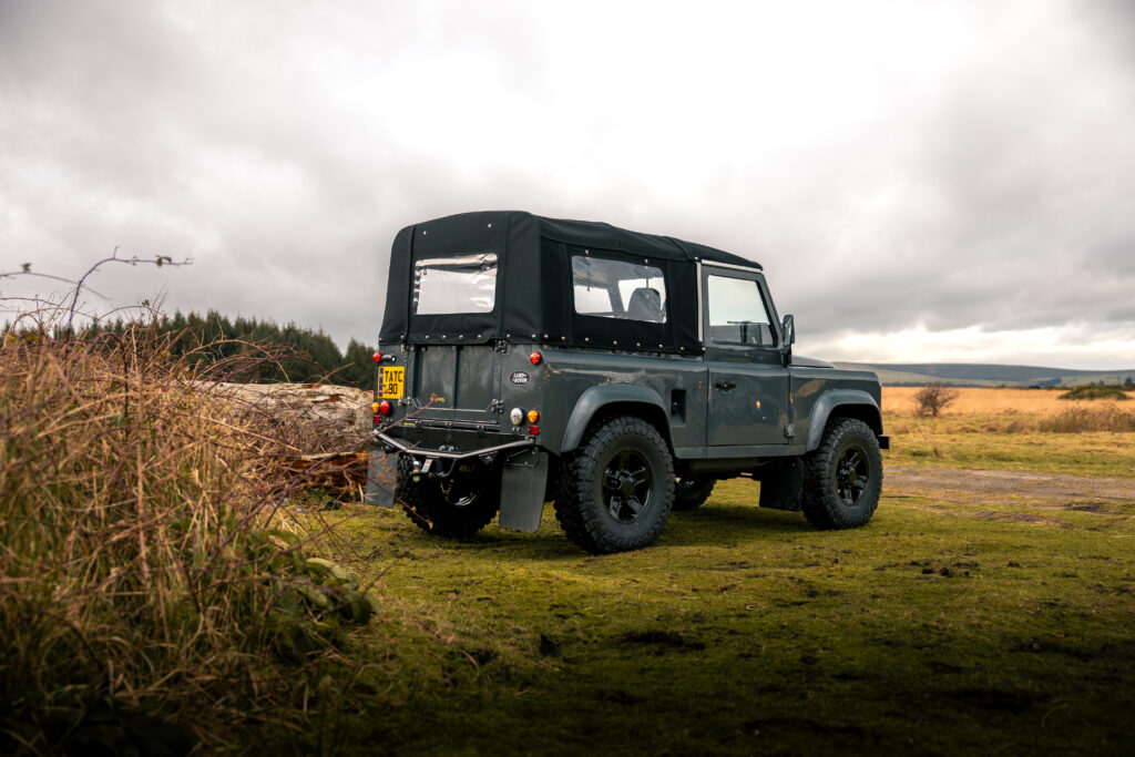 Defender 90 Admiralty Grey | Classic 4x4 For Sale USA