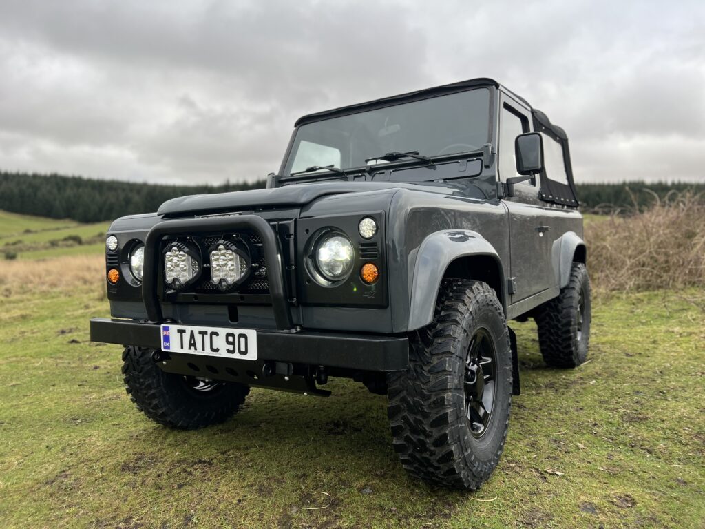 Defender 90 Admiralty Grey | Classic 4x4 For Sale USA
