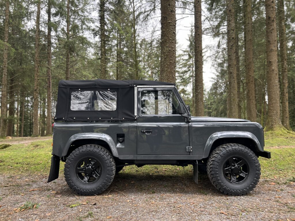 Defender 90 Admiralty Grey | Classic 4x4 For Sale USA