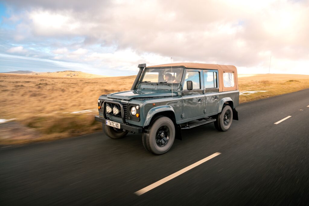 Land Rover Defender 110 - RAF Blue | TATC